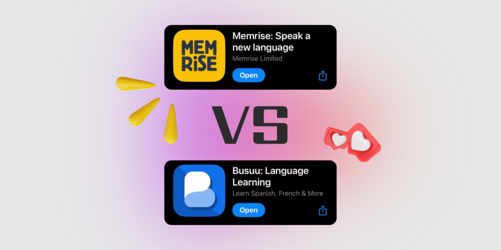 Busuu vs Memrise: 2025 Comparison of Language Learning Apps - YourAppLand